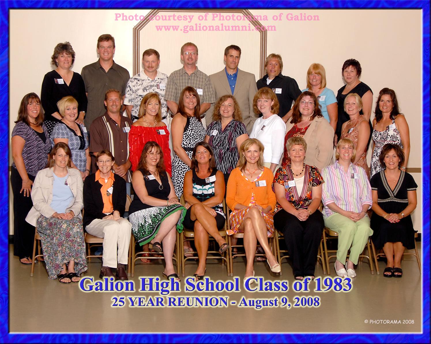 Galion Alumni Association - Galion Ohio - Class of 1983 Reunion Group ...